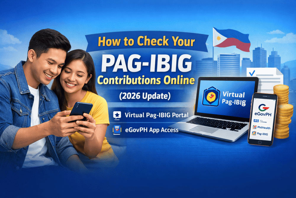 How to Check Pag-IBIG Contributions Online (2026 UpdatePoor Pinoy ...