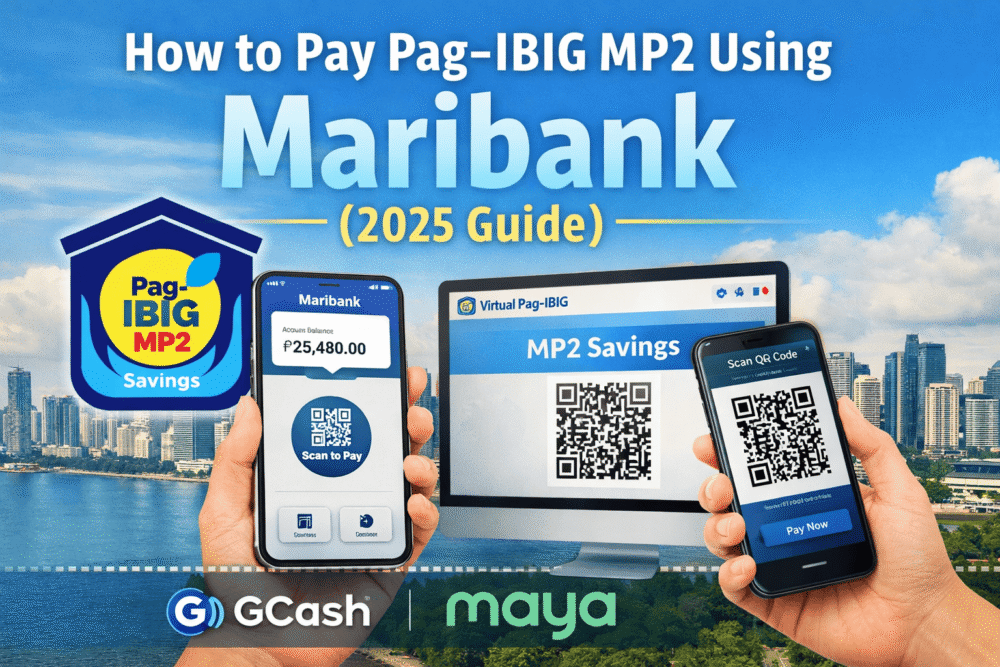 How to Pay Pag-IBIG MP2 Using Maribank (2026 Guide)Poor Pinoy Investor ...
