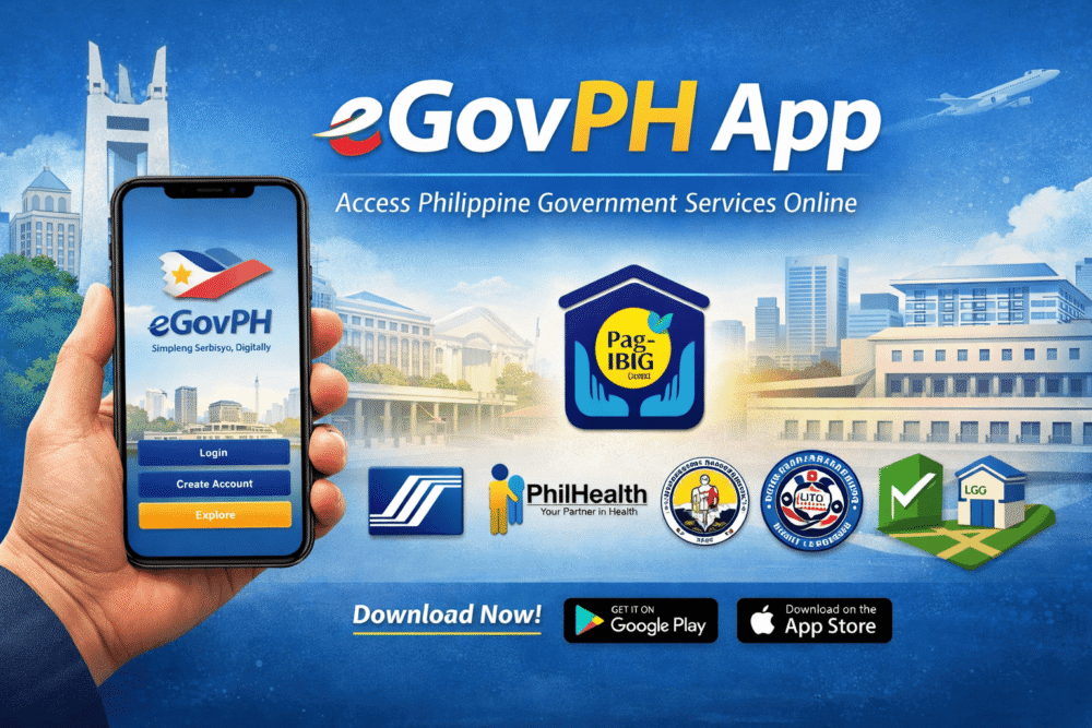 eGovPH App: Access Philippine Government Services Online EasilyPoor ...