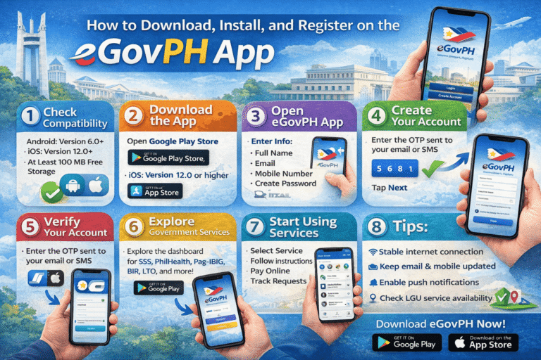 How to Download, Install, and Register on the eGovPH AppPoor Pinoy ...